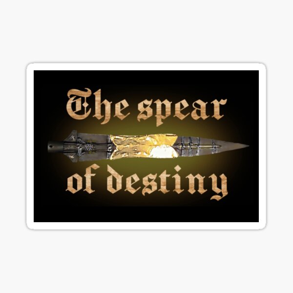 "The Spear of Destiny (2)" Sticker for Sale by DotorEaon | Redbubble