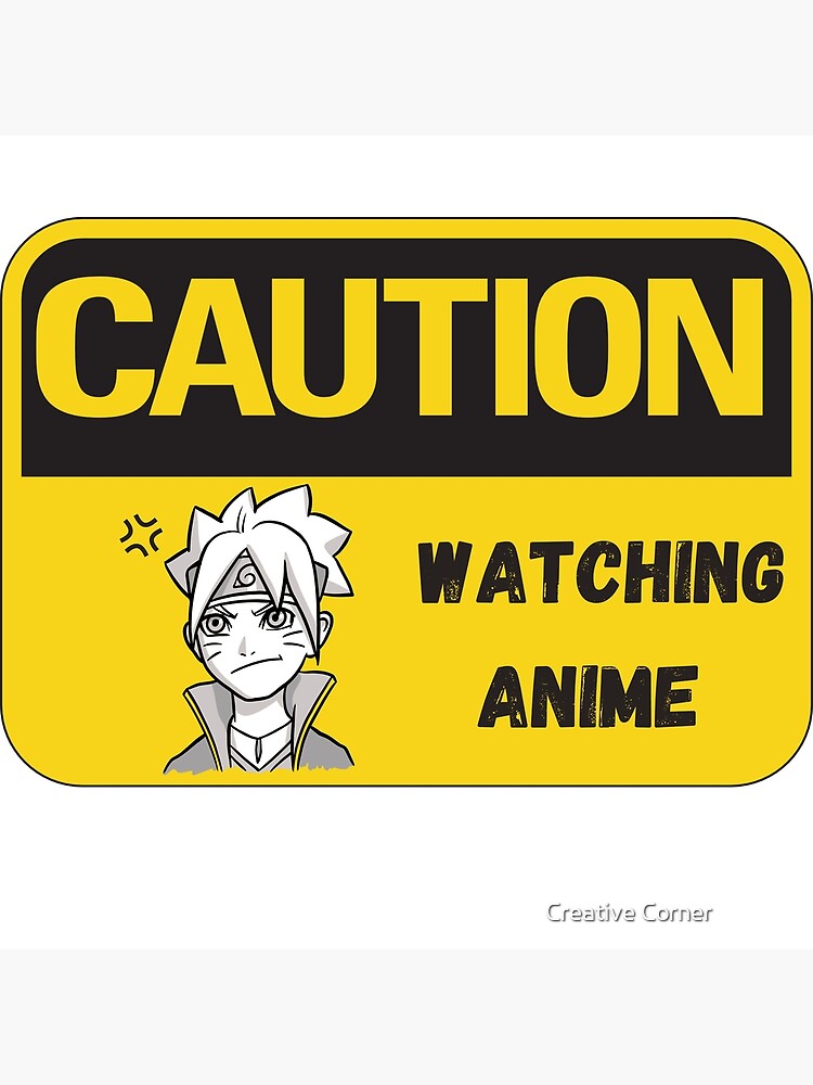 Póster «Señales de advertencia de anime» de hellbender555 | Redbubble