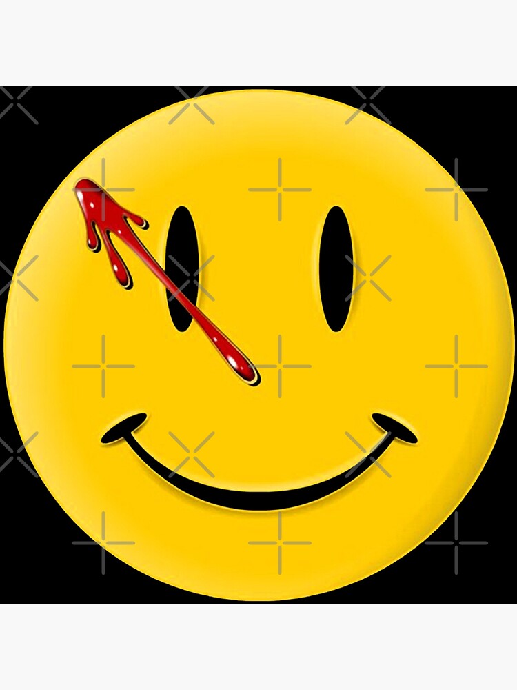 "Watchmen Smiley" Poster for Sale by Sarah008 | Redbubble