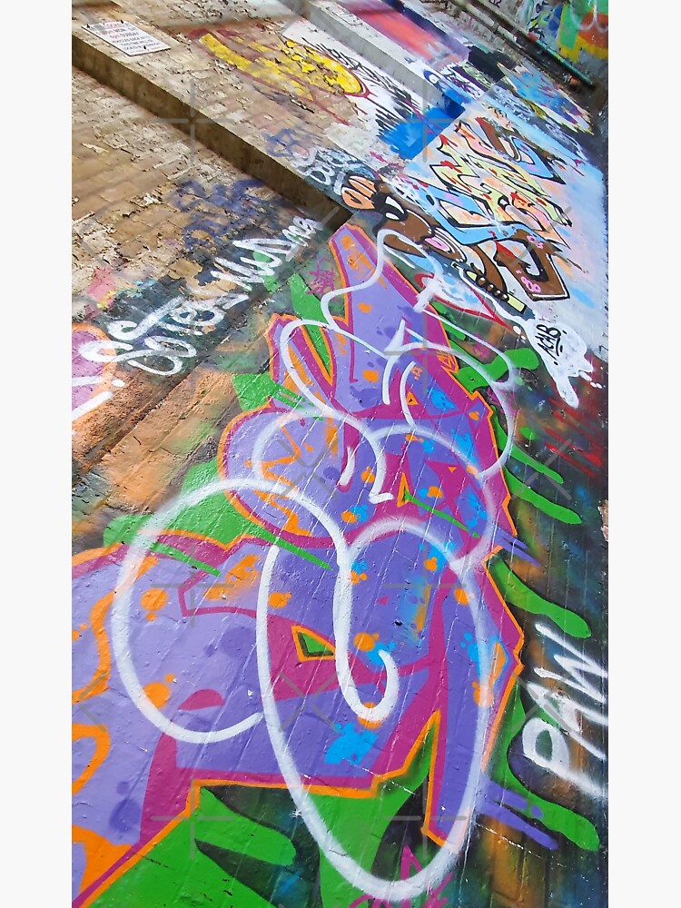 "Zest Graffiti Wall Art" Sticker by AltAngle-Photos | Redbubble
