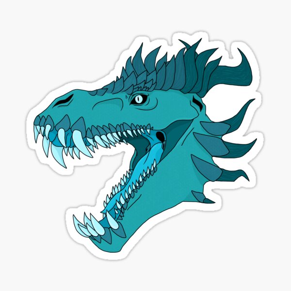 "Blue Dragon" Sticker for Sale by MooseCanoe32 | Redbubble