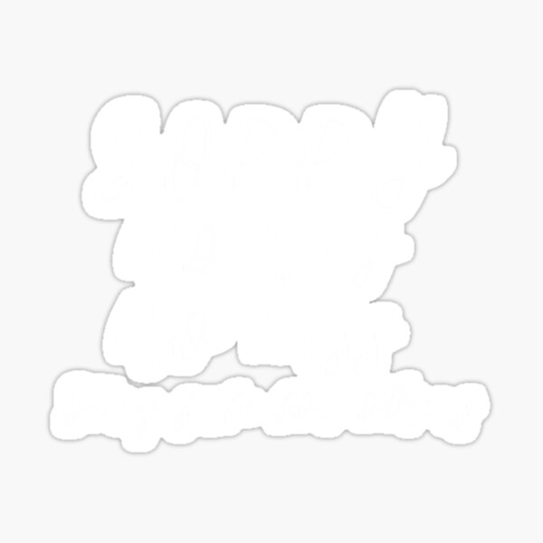 "Sorry No Hug No Kiss Stay Safe For Others" Sticker for Sale by ...