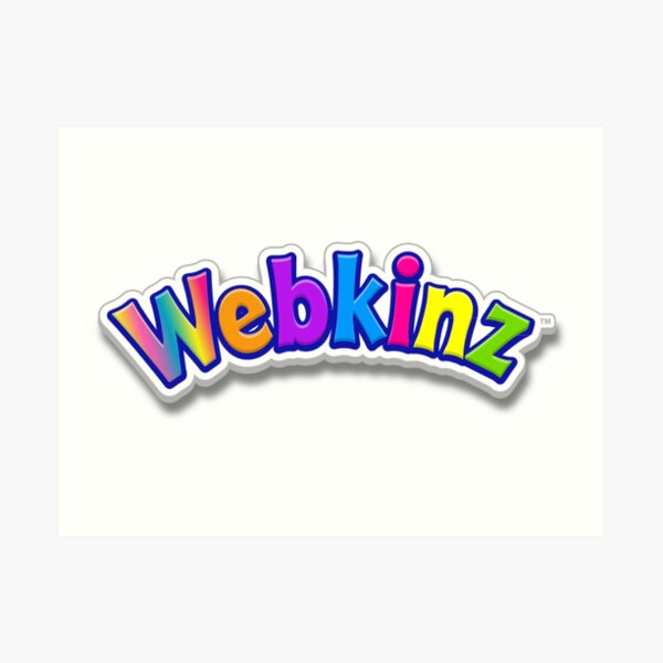 "Webkinz Logo" Art Print for Sale by EcruCloud | Redbubble