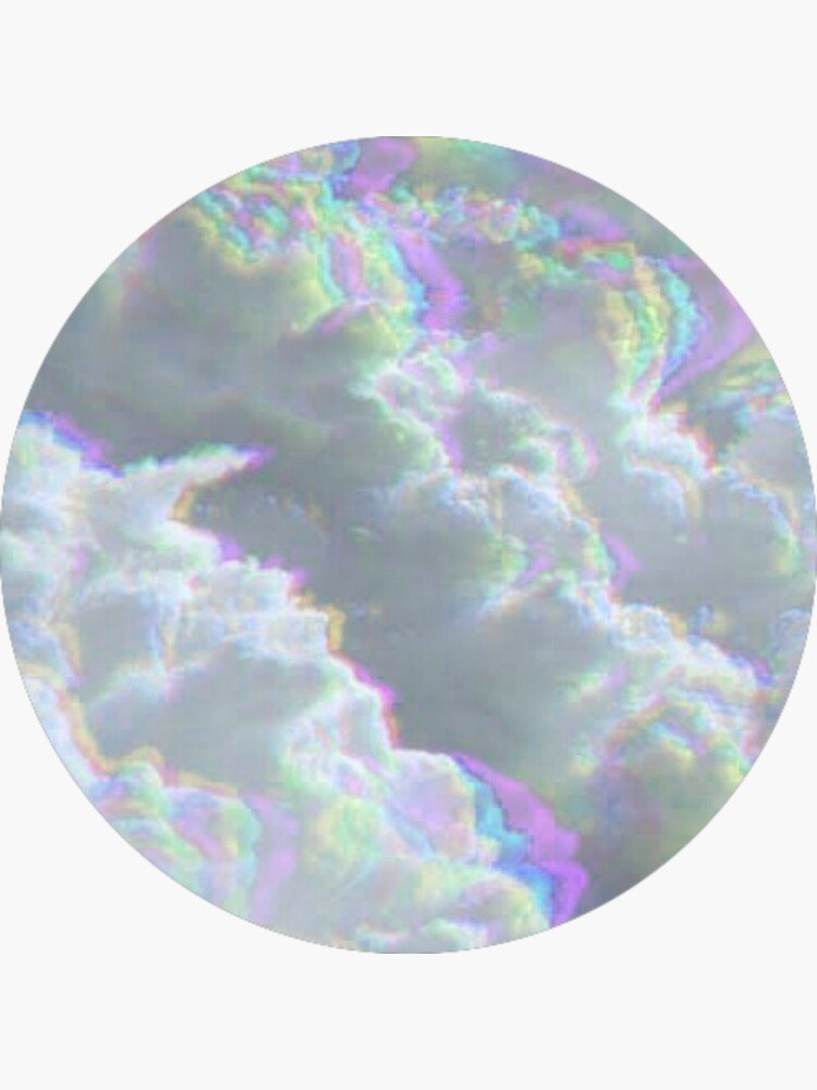 "cloud aesthetic sticker" Sticker by Mirarteone | Redbubble