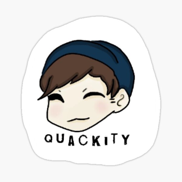 "Quackity" Sticker for Sale by mudhats | Redbubble
