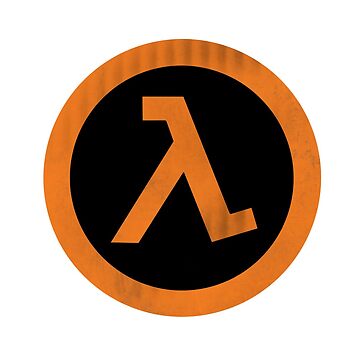 "Lambda Half-Life" Sticker for Sale by SmolPotatoShop | Redbubble