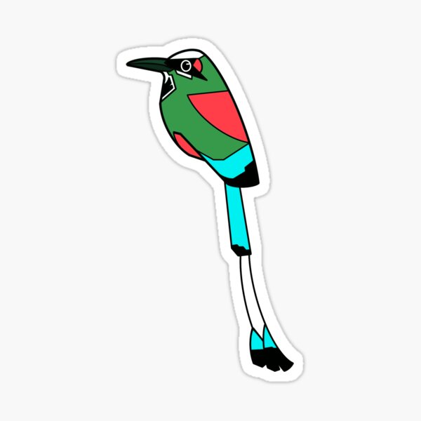 "Torogoz " Sticker for Sale by -SCRO- | Redbubble