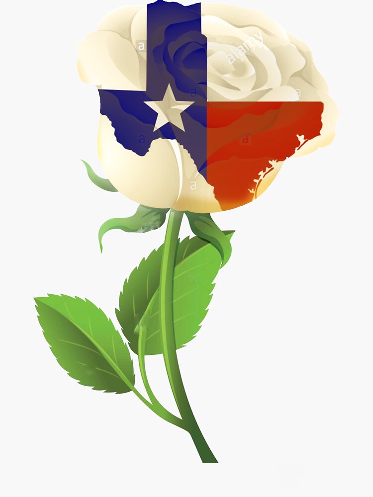 "yellow rose of texas" Sticker for Sale by Dopelite | Redbubble