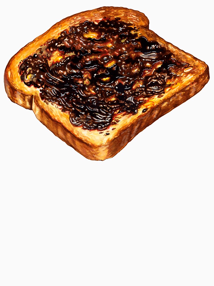 "Vegemite Toast Pattern" T-shirt for Sale by KellyGilleran | Redbubble ...