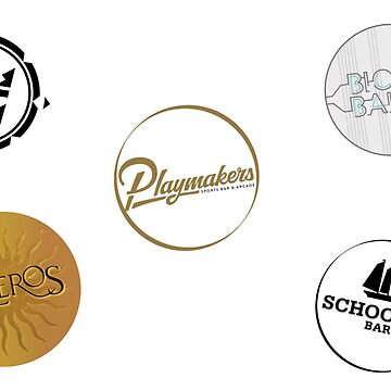 "Royal Caribbean Sticker Pack 3 - The Bars" Sticker for Sale by Jake ...