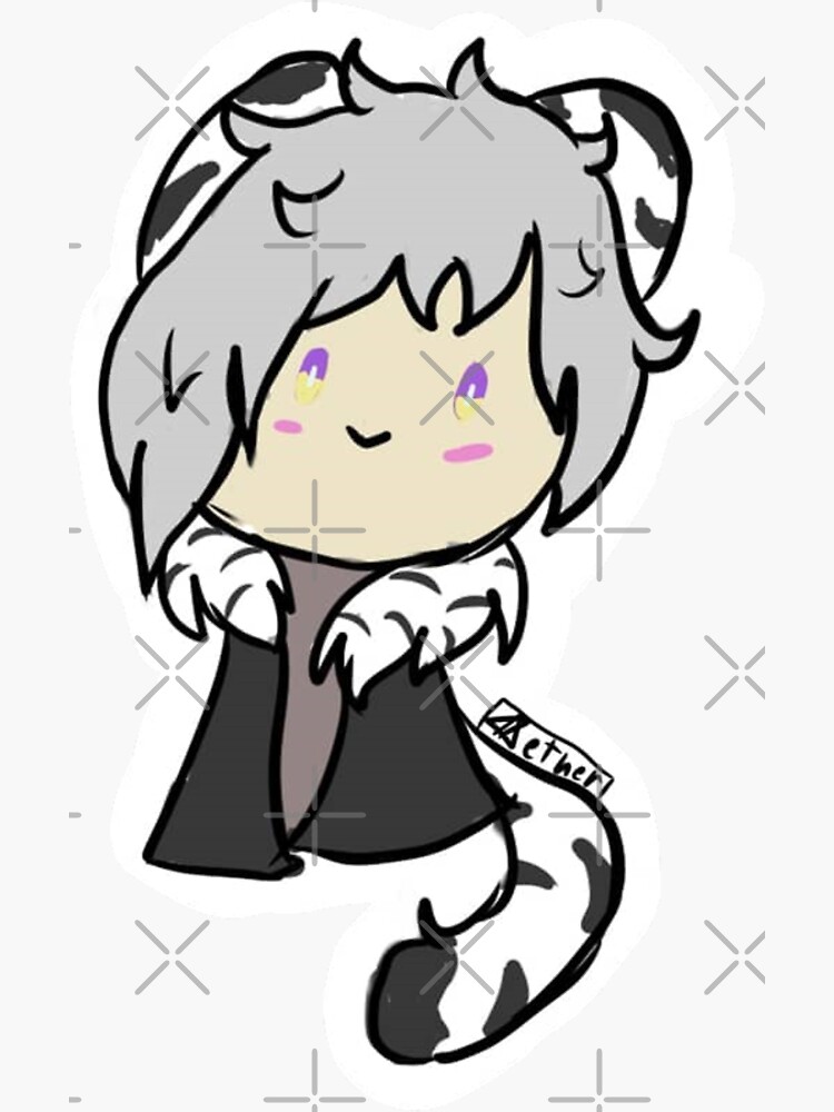 "Mafia Atsushi Chibi" Sticker for Sale by ArtWorkOfDR | Redbubble