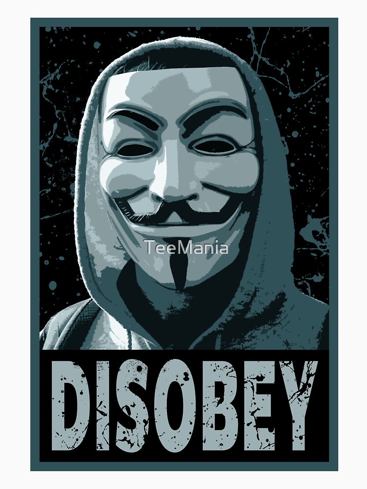 "Anonymous" T-shirt for Sale by TeeMania | Redbubble | anonymous t ...