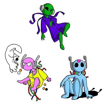 "Rain World Iterator Stickers" Sticker for Sale by Theoddhawk | Redbubble