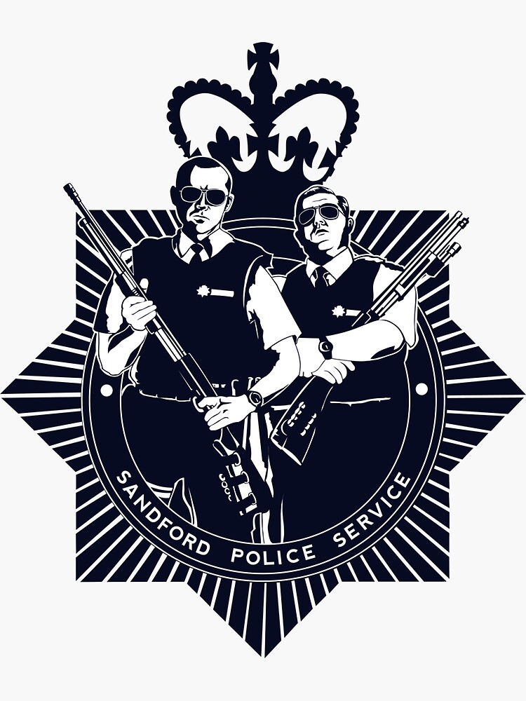 "Hot Fuzz" Sticker for Sale by leelasummers | Redbubble