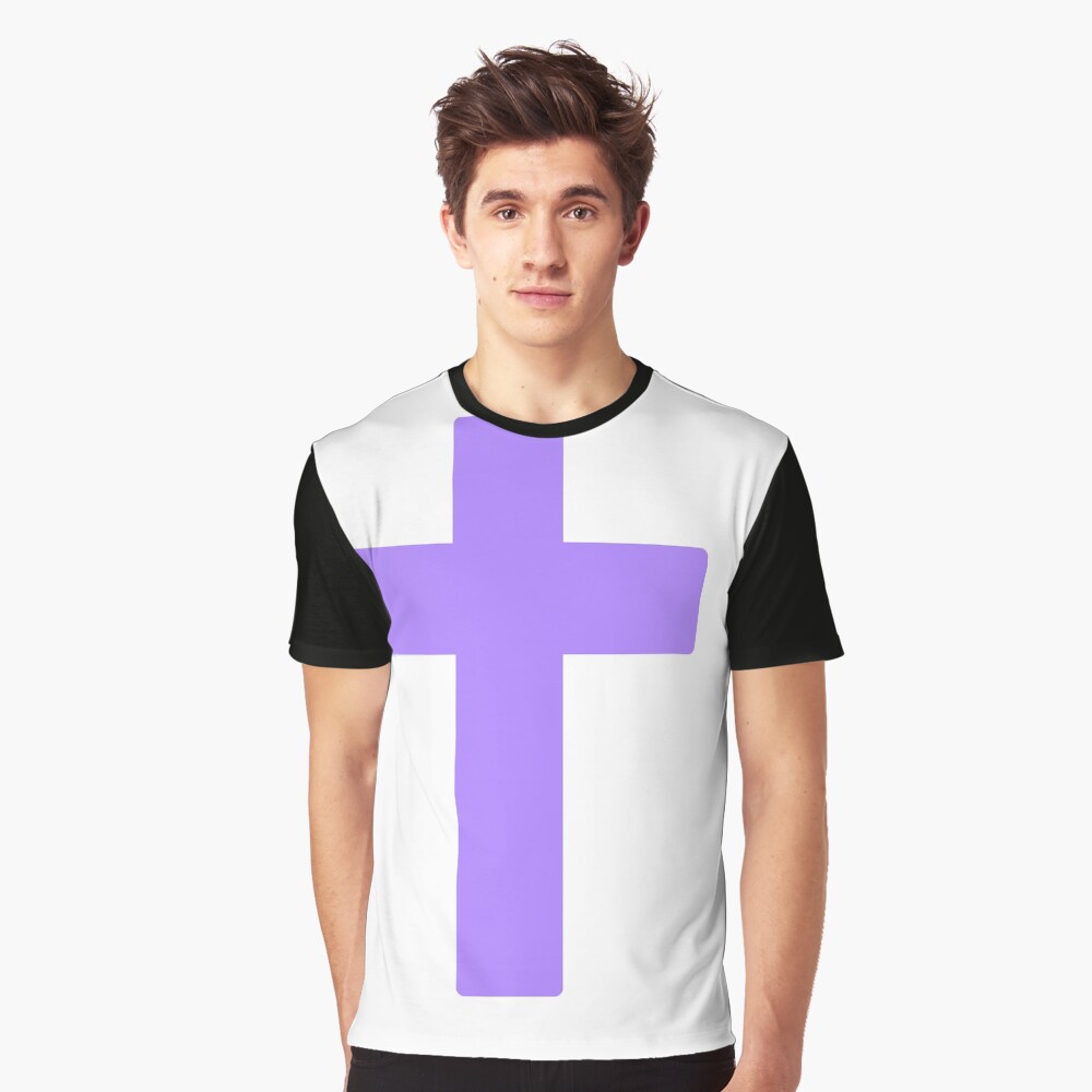 "Purple Cross" Poster for Sale by consart | Redbubble