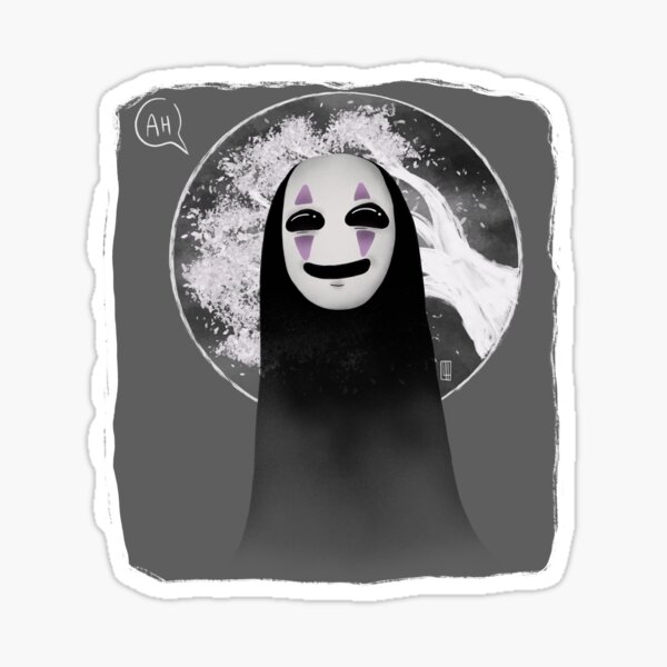 ""Ah" does the Faceless" Sticker for Sale by LyvaneHude | Redbubble