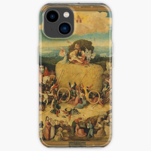 "The Haywain Triptych (1500–1502) Hieronymus Bosch" iPhone Case for ...