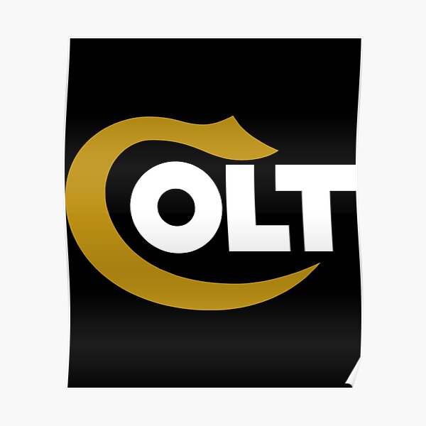 "COLT FIREARMS LOGO" Poster by purwadesign | Redbubble