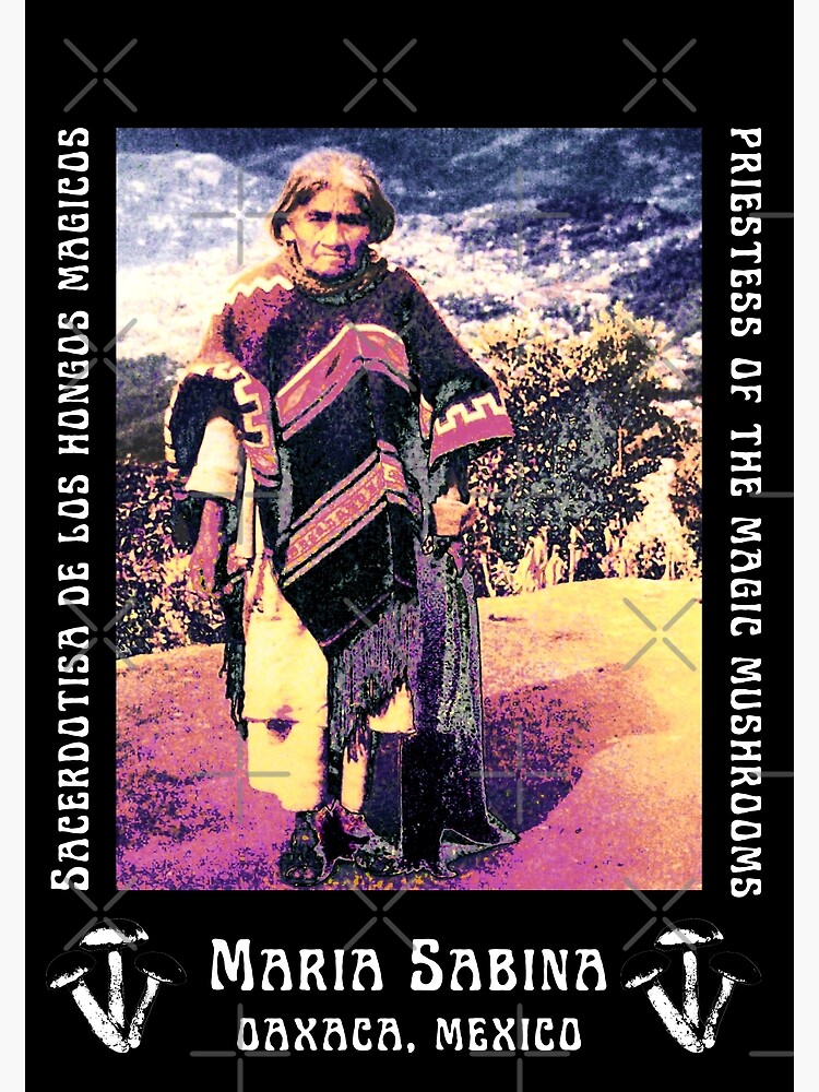 "Maria Sabina" Art Print for Sale by carolyn-castro | Redbubble