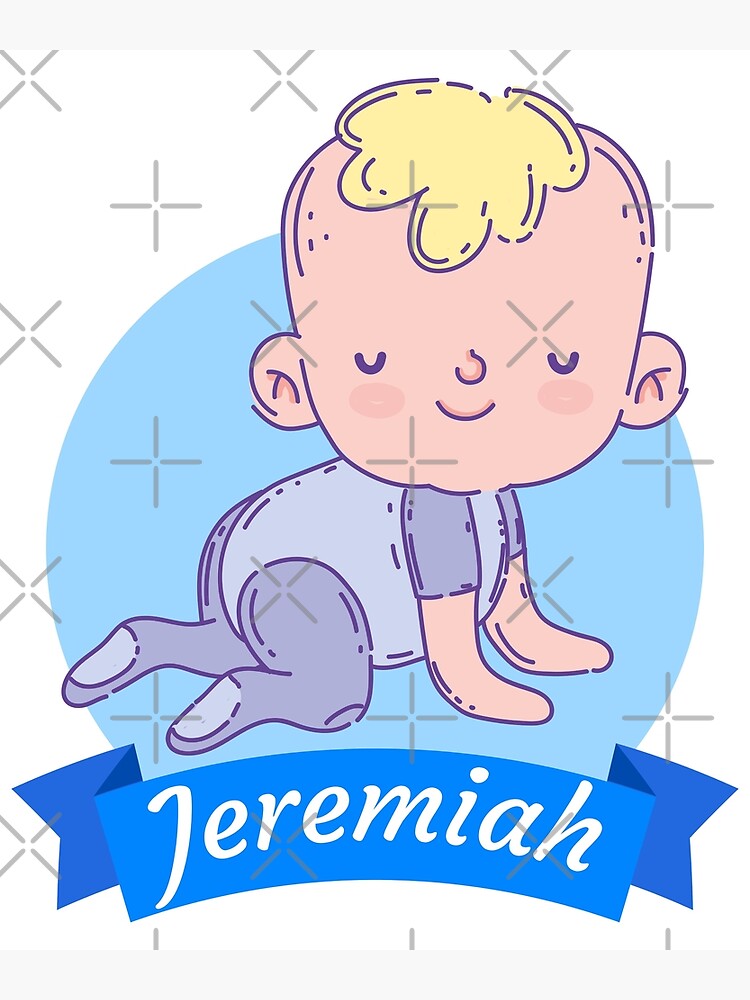 "Jeremiah Boy names for babies" Poster by Piztees | Redbubble