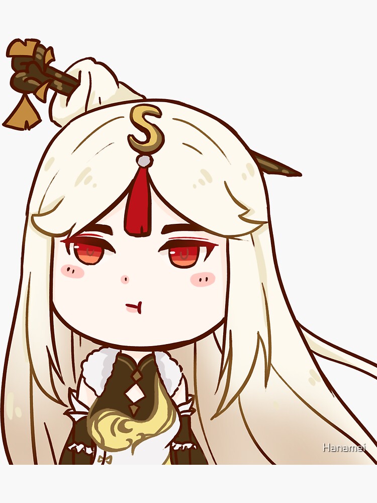 "Ningguang Genshin Impact" Sticker by Hanamei | Redbubble