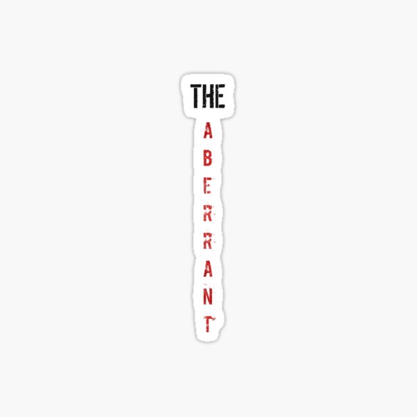 "The Aberrant " Sticker for Sale by Akirakinra | Redbubble