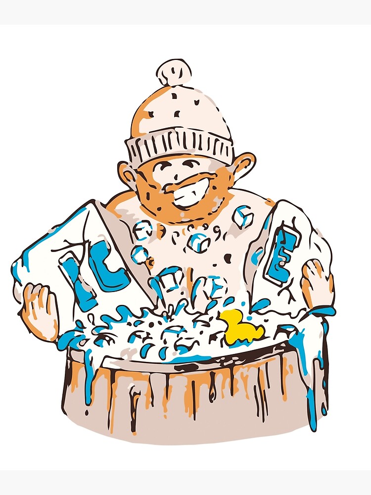 "Ice Bath Drawing" Poster for Sale by graphyfred | Redbubble