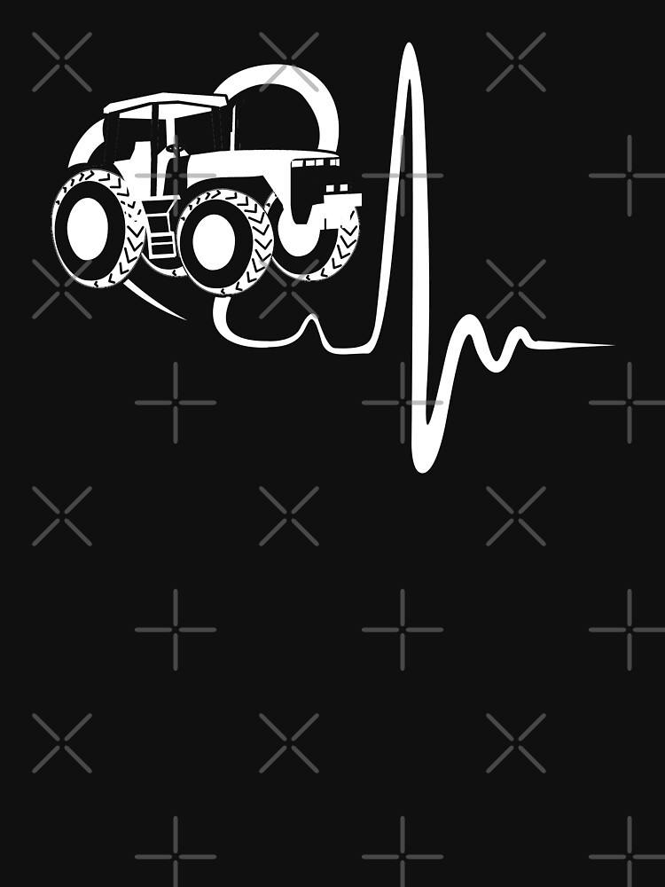 Tractor Heartbeat Farmer Tractor Farmer Farm T Shirt For Sale By