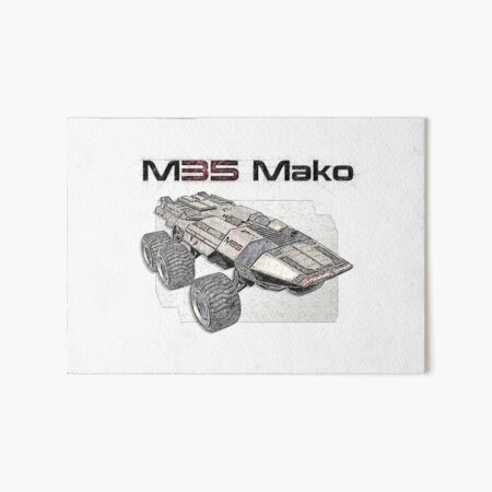 "M35 Mako - Digital Sketch and Water Color" Art Board Print for Sale by ...