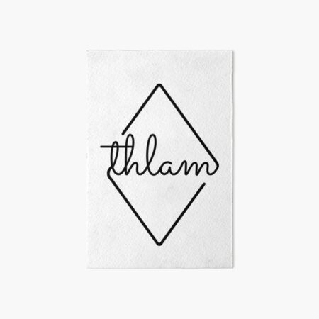 "Thlam" Art Board Print for Sale by attractivemilk | Redbubble