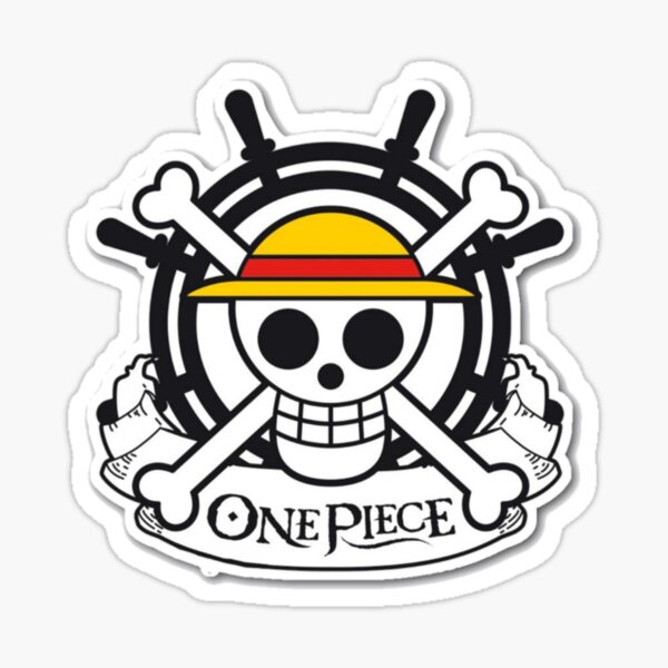 "one peace logo" Sticker by lntshop17 | Redbubble