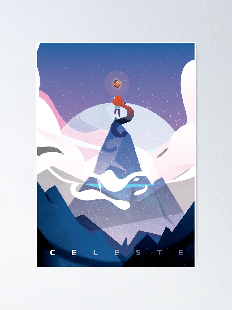 "Celeste Fanart Artwork" Poster for Sale by ALFDen | Redbubble