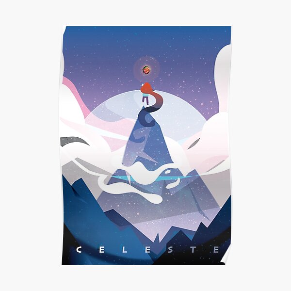 "Celeste Fanart Artwork" Poster for Sale by ALFDen | Redbubble