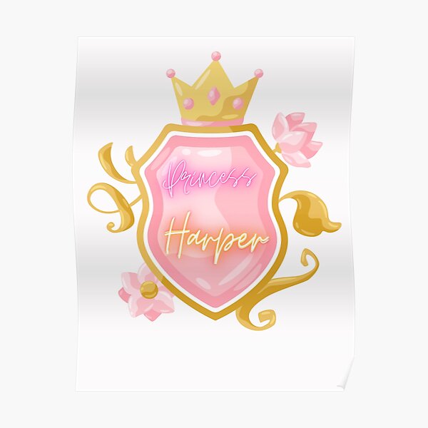 "Princess Harper" Poster by Sheen-designs | Redbubble
