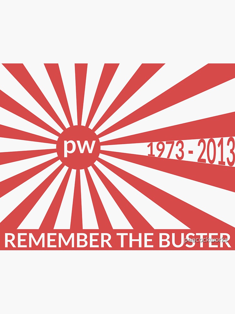 "Remember The Buster - Paul Walker Tribute" Sticker for Sale by ...