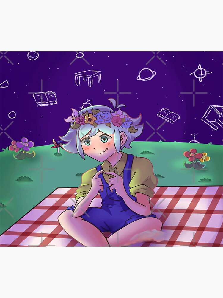 "HAPPY BASIL - OMORI" Sticker for Sale by JAK-SON | Redbubble