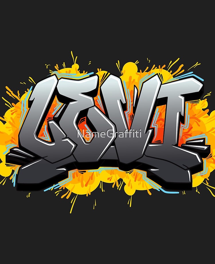 "Levi Graffiti Name" iPad Case & Skin for Sale by NameGraffiti | Redbubble