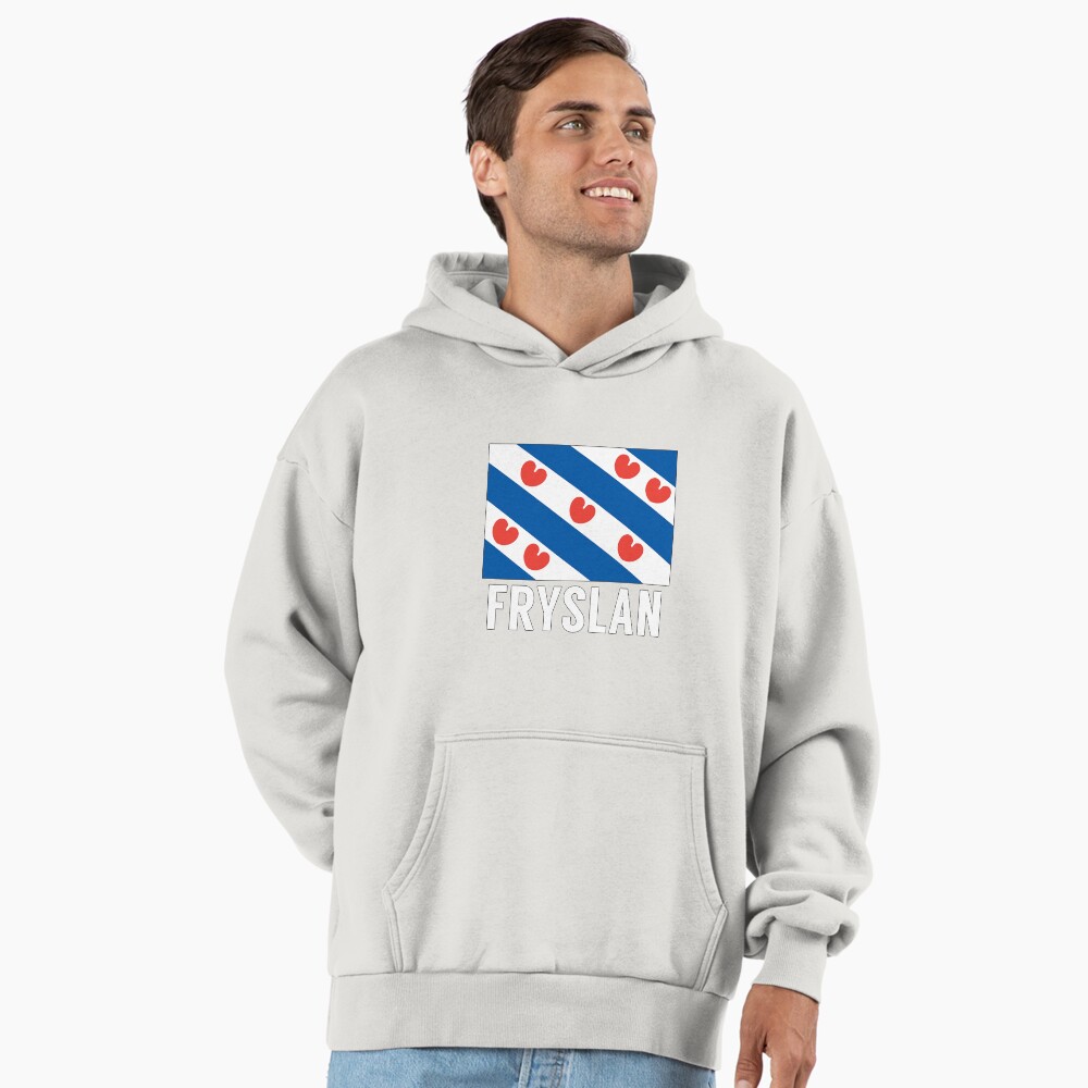 "Fryske Flagge (Frisian Flag with Text)" Sticker for Sale by HandBurger ...