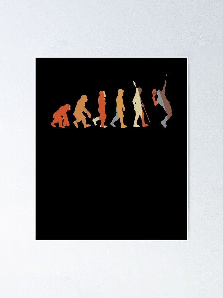 "Padel Evolution Vintage Padel Player Padel Fan" Poster by ...