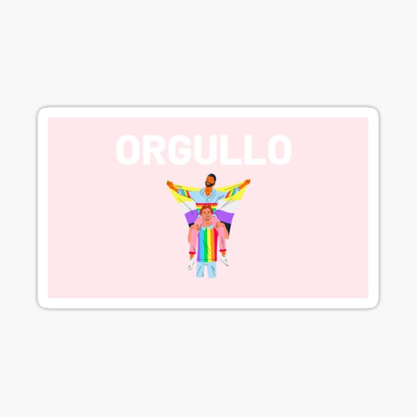 "Orgullo" Sticker for Sale by MariaPlacencia | Redbubble