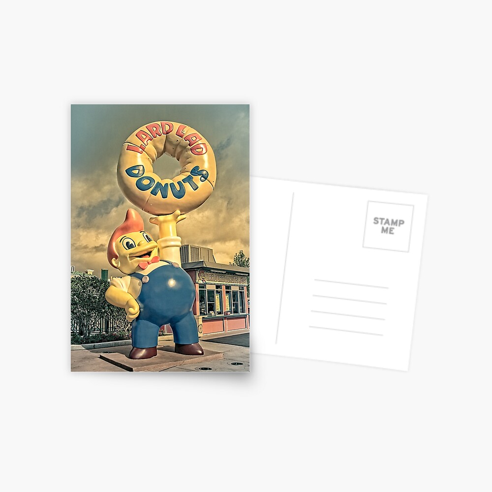 "Lard Lad Donuts" Poster for Sale by peanutroaster | Redbubble