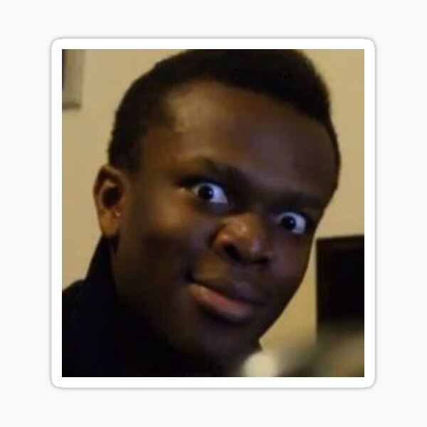 "KSI Face" Sticker for Sale by wajdaanx | Redbubble