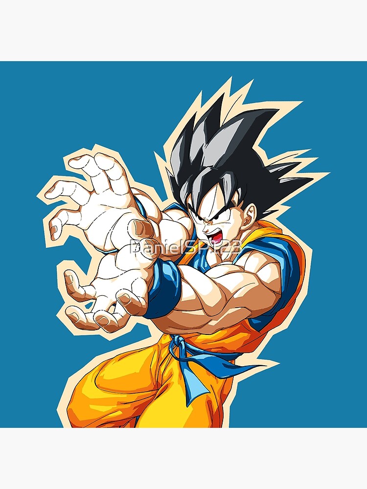 "Son Goku's Kamehameha Wave" Art Print for Sale by DanielSP123 | Redbubble