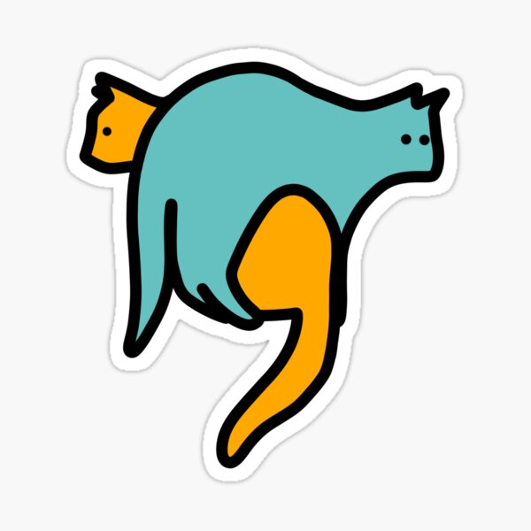 "A Stack of Cats" Sticker for Sale by mashasuperstar | Redbubble