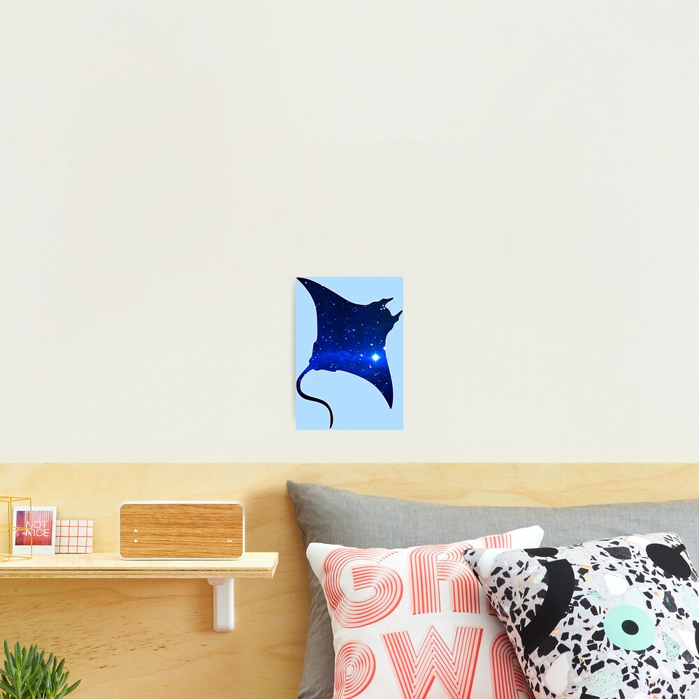 "Space Manta Ray" Photographic Print by ChrisButler | Redbubble