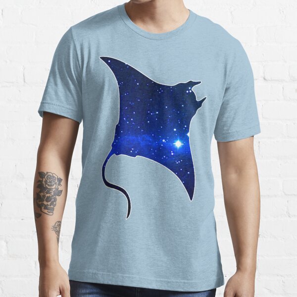 "Space Manta Ray" T-shirt for Sale by ChrisButler | Redbubble | ray t ...