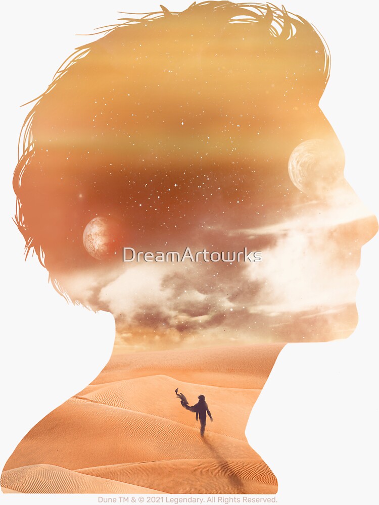 "Muad’dib" Sticker for Sale by DreamArtowrks | Redbubble