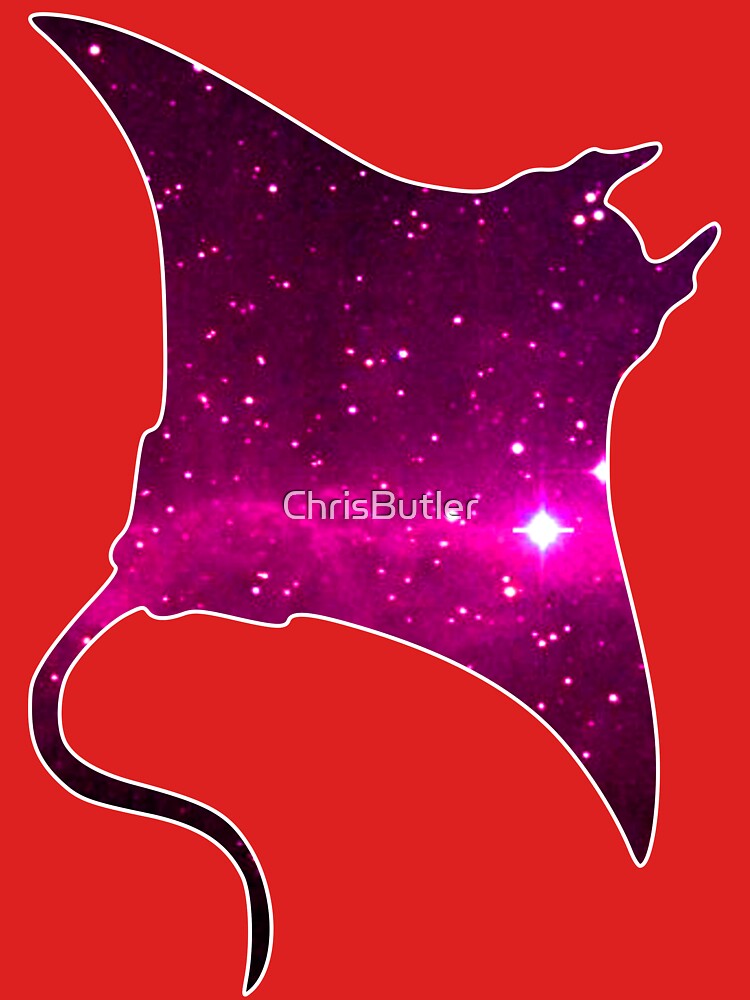 "Space Manta Ray 2" T-shirt by ChrisButler | Redbubble | ray t-shirts ...