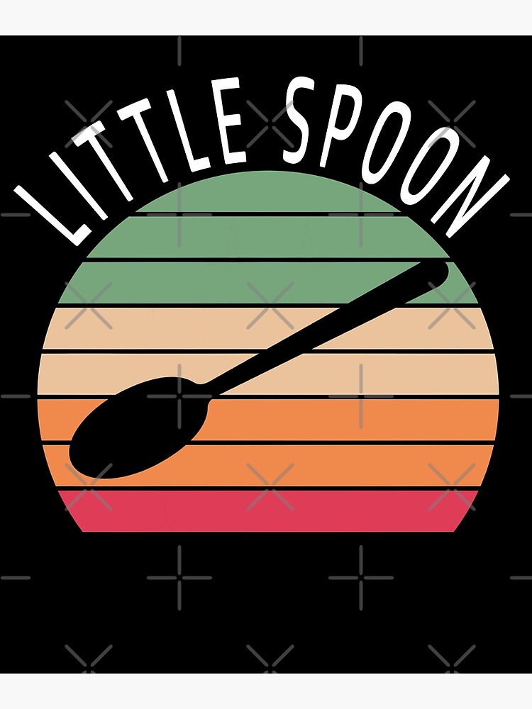 "Little Spoon - Funny Couples San Valentine Matching Design (There is ...