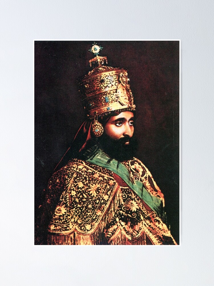 "Haile Selassie HIM - His Imperial Majesty - Rasta Ethiopian Reggae ...